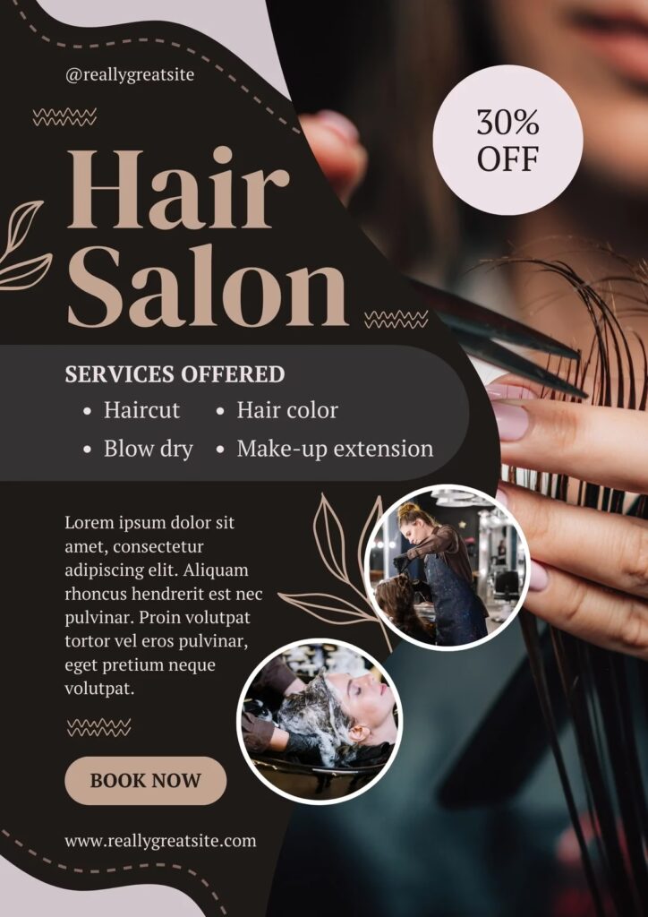 Eröffnungs-Flyer: So wird Ihr Friseur zum Hit! | Alan Coiffeur